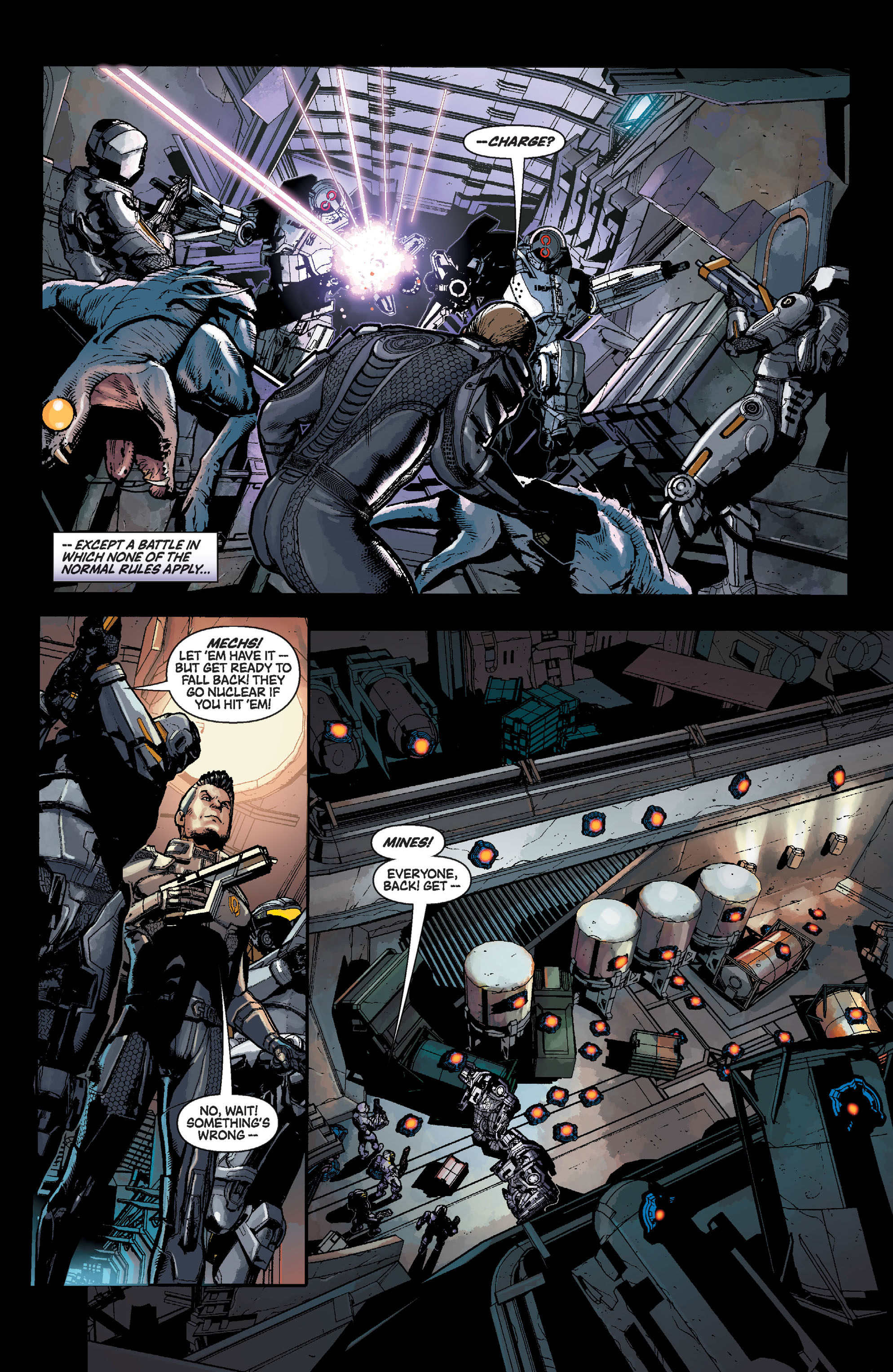 Read online Mass Effect: Invasion comic - Issue # TPB