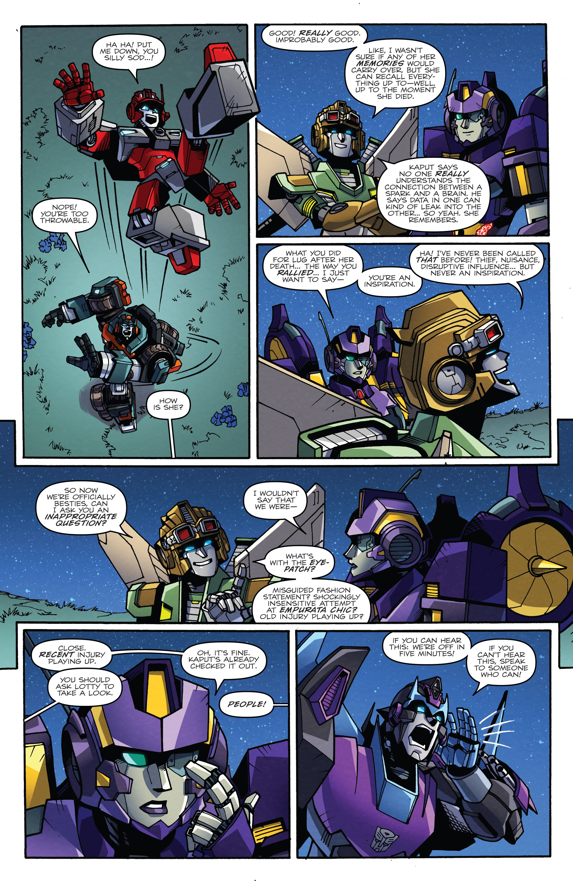Read online The Transformers: Lost Light comic - Issue #7