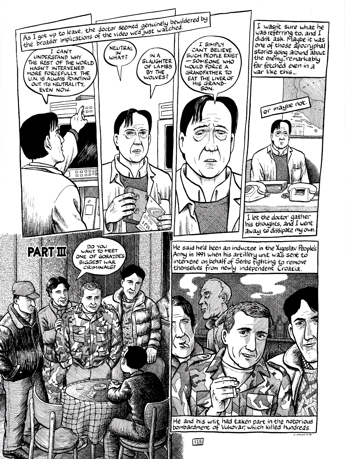 Read online Safe Area Goražde comic - Issue # TPB (Part 2)