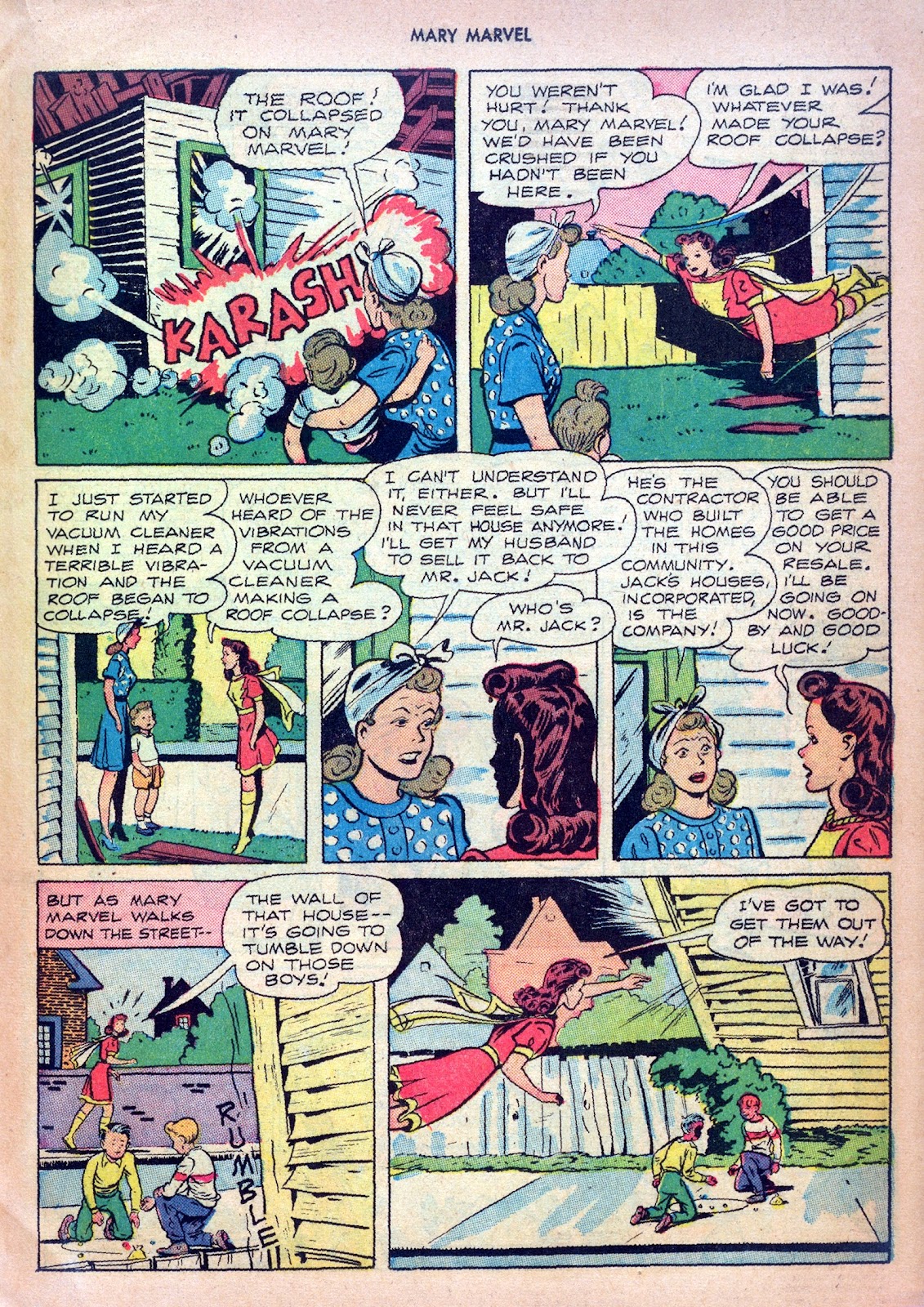 Read online Mary Marvel comic - Issue #27