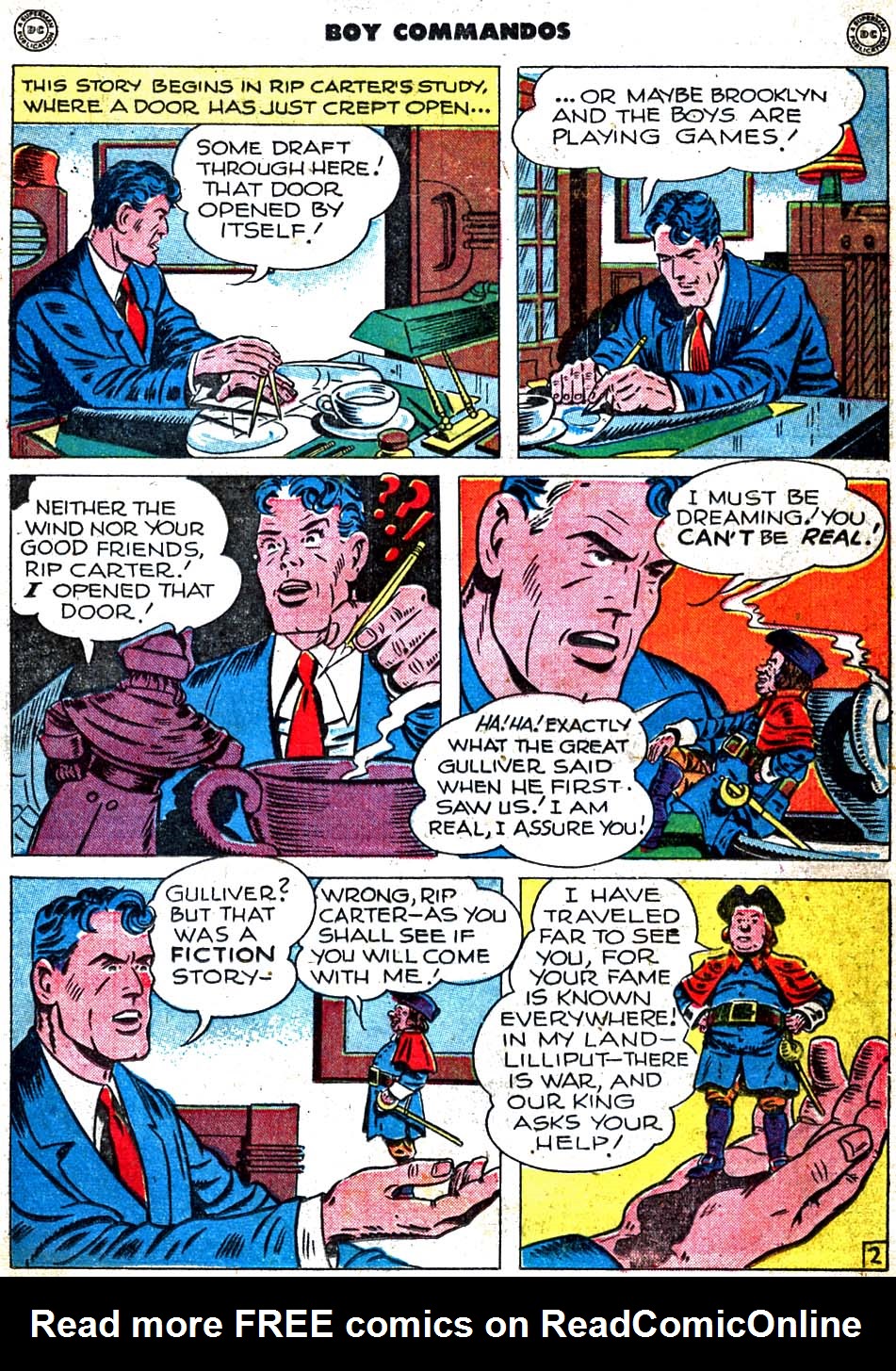 Read online Boy Commandos comic - Issue #18