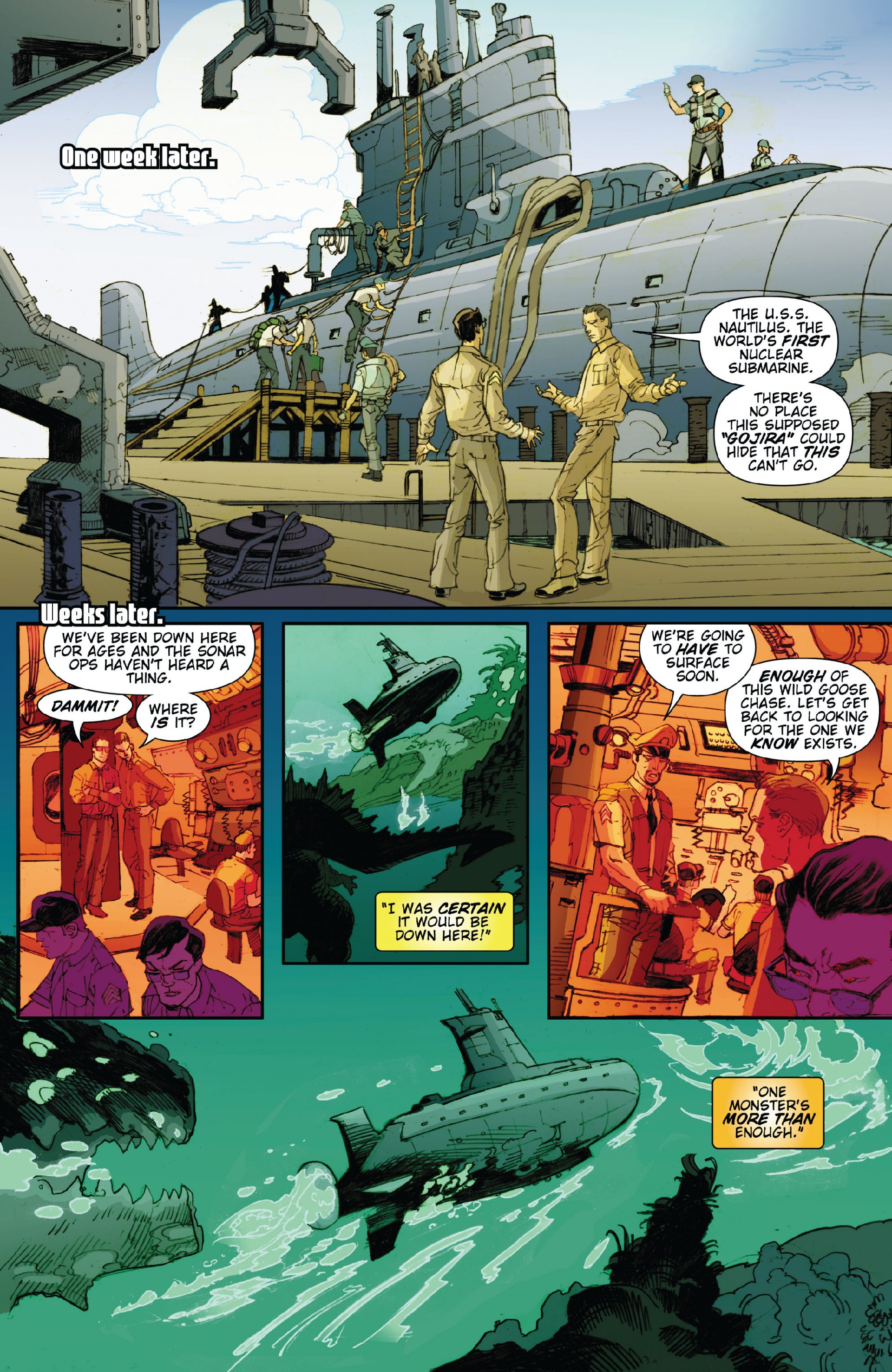 Read online Godzilla: Awakening comic - Issue # Full