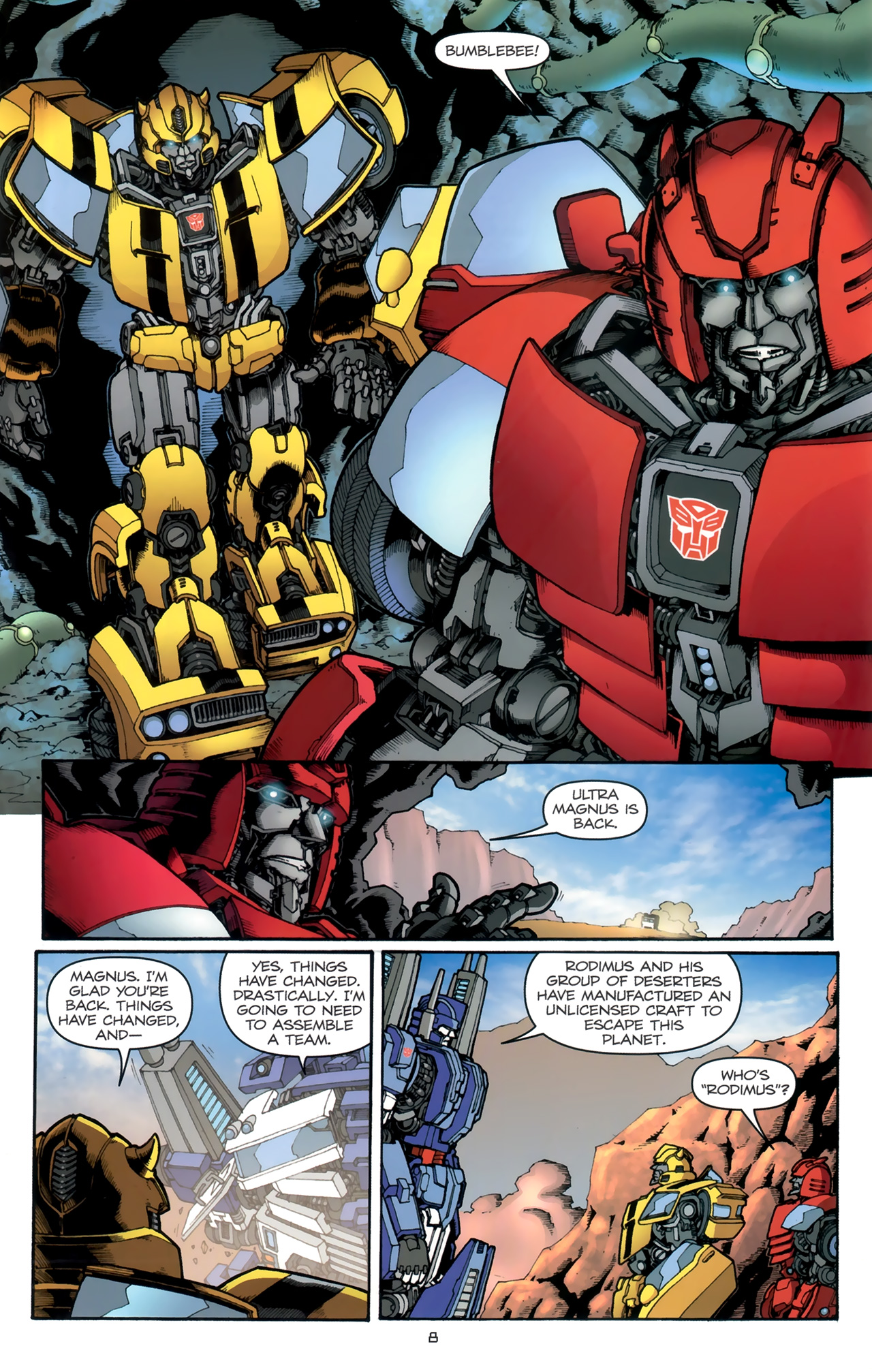 Read online The Transformers (2009) comic - Issue #5