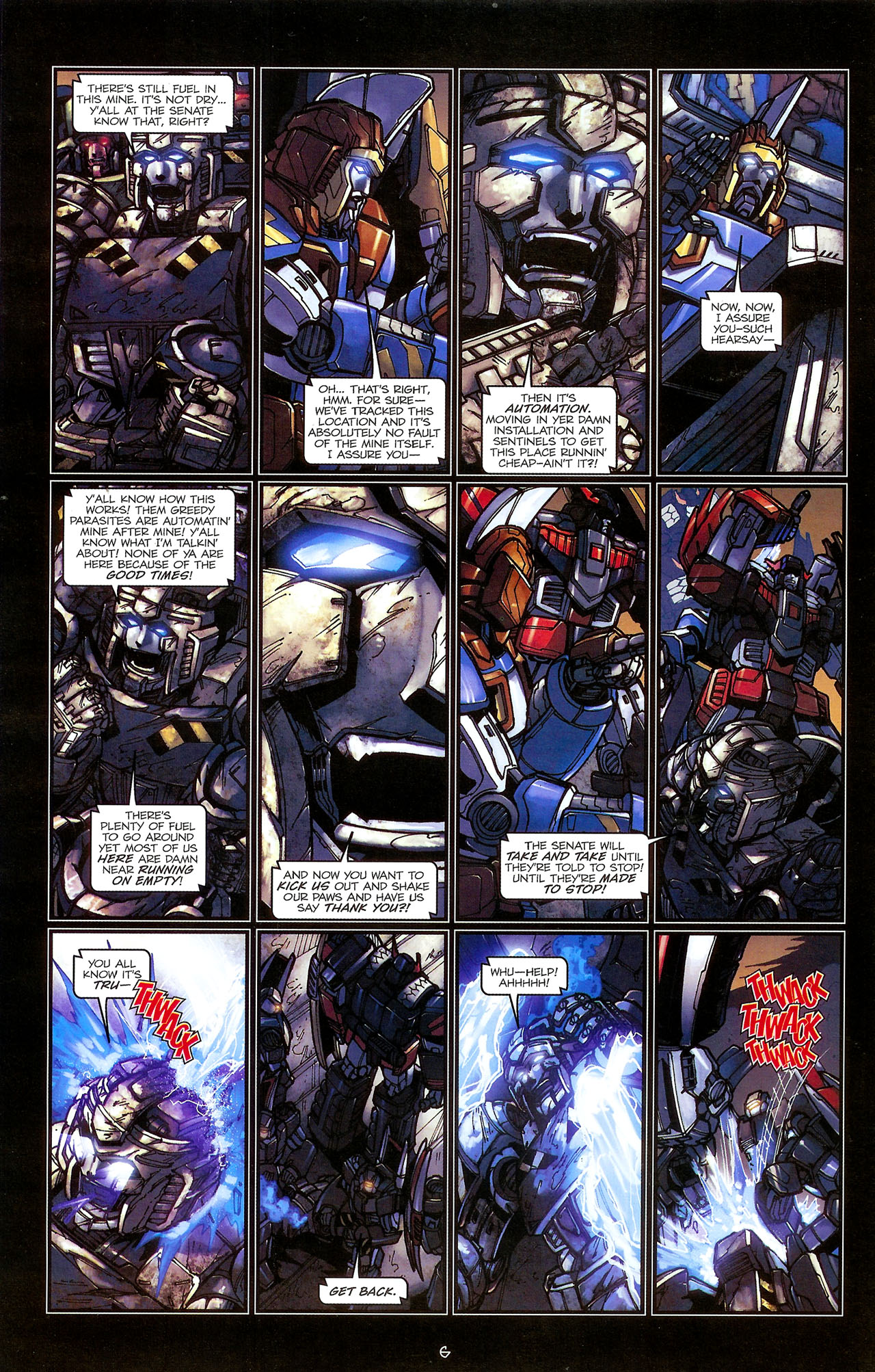 Read online The Transformers Megatron Origin comic - Issue #1