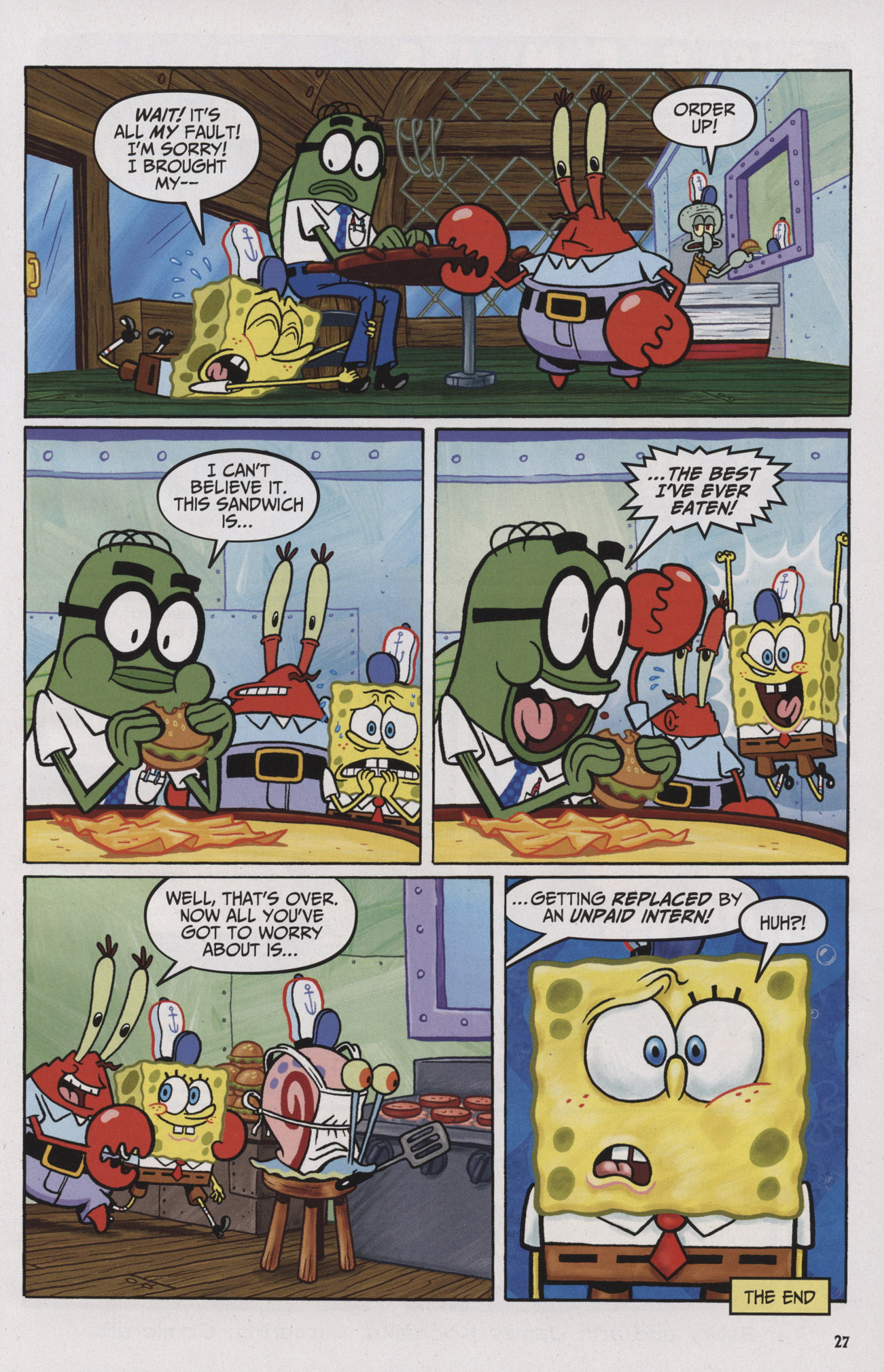 Read online SpongeBob Comics comic - Issue #3