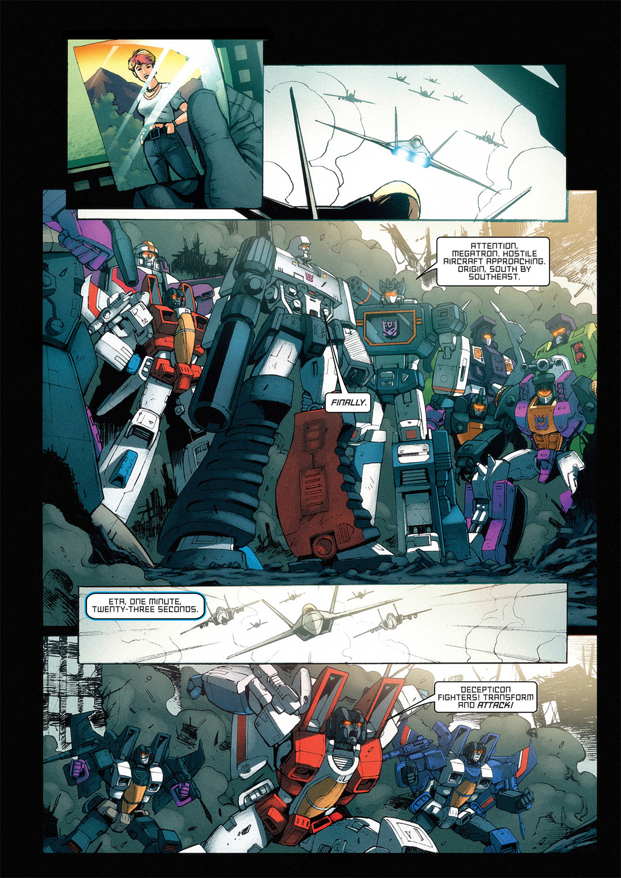 Read online The Transformers: All Hail Megatron comic - Issue #1