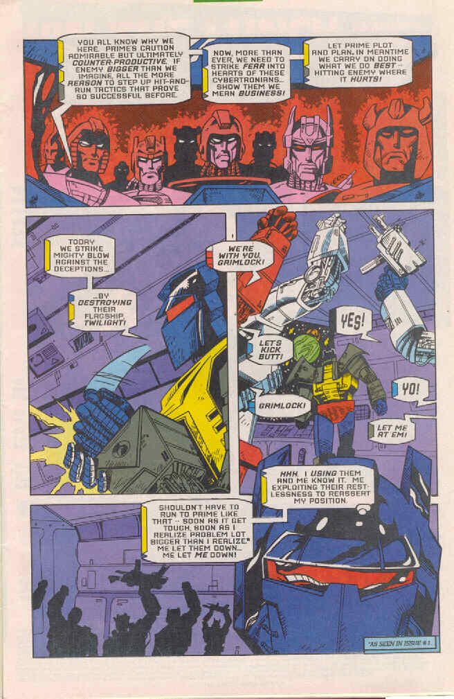 Read online Transformers: Generation 2 comic - Issue #4