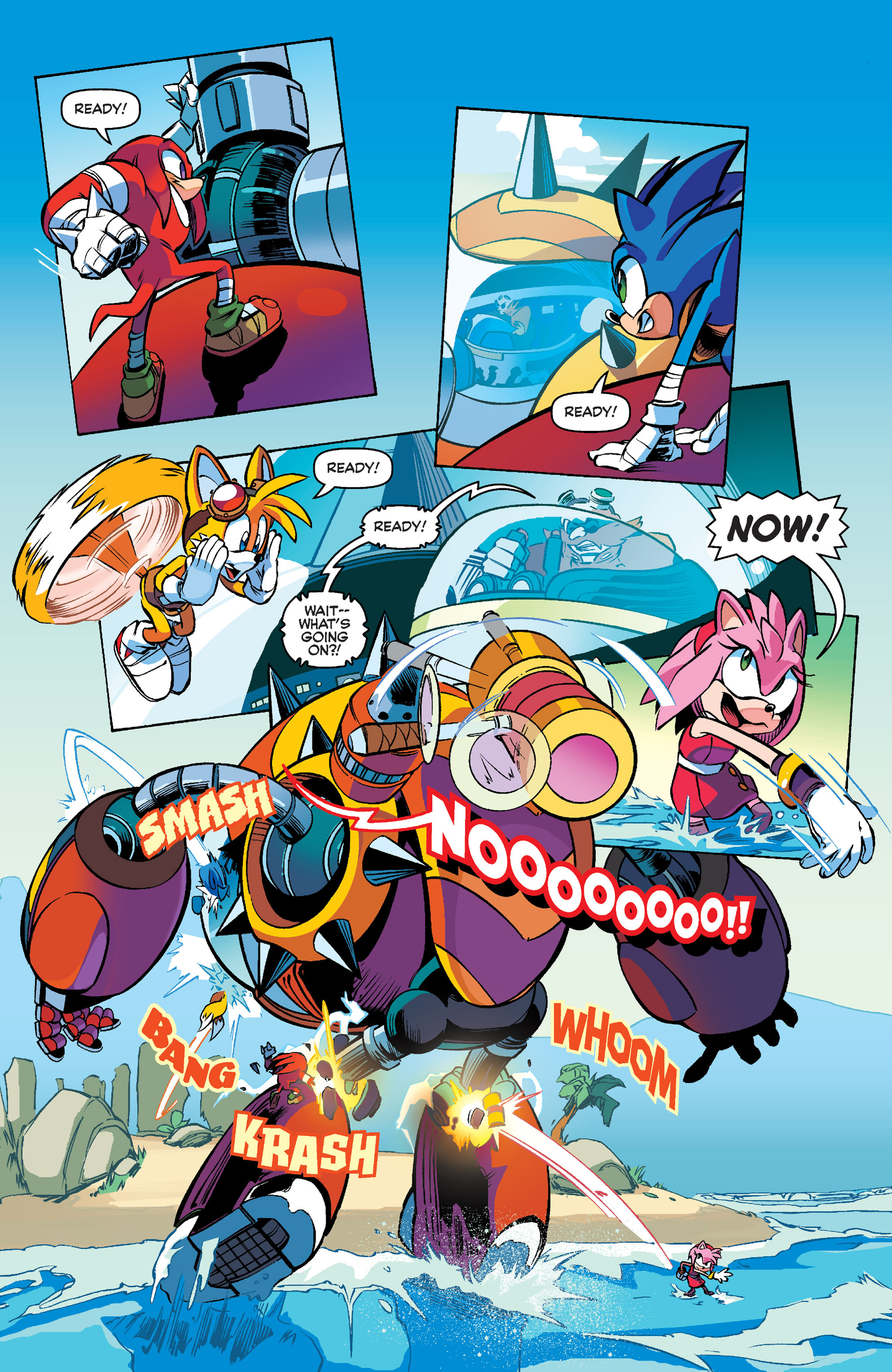 Read online Sonic Boom comic - Issue #1