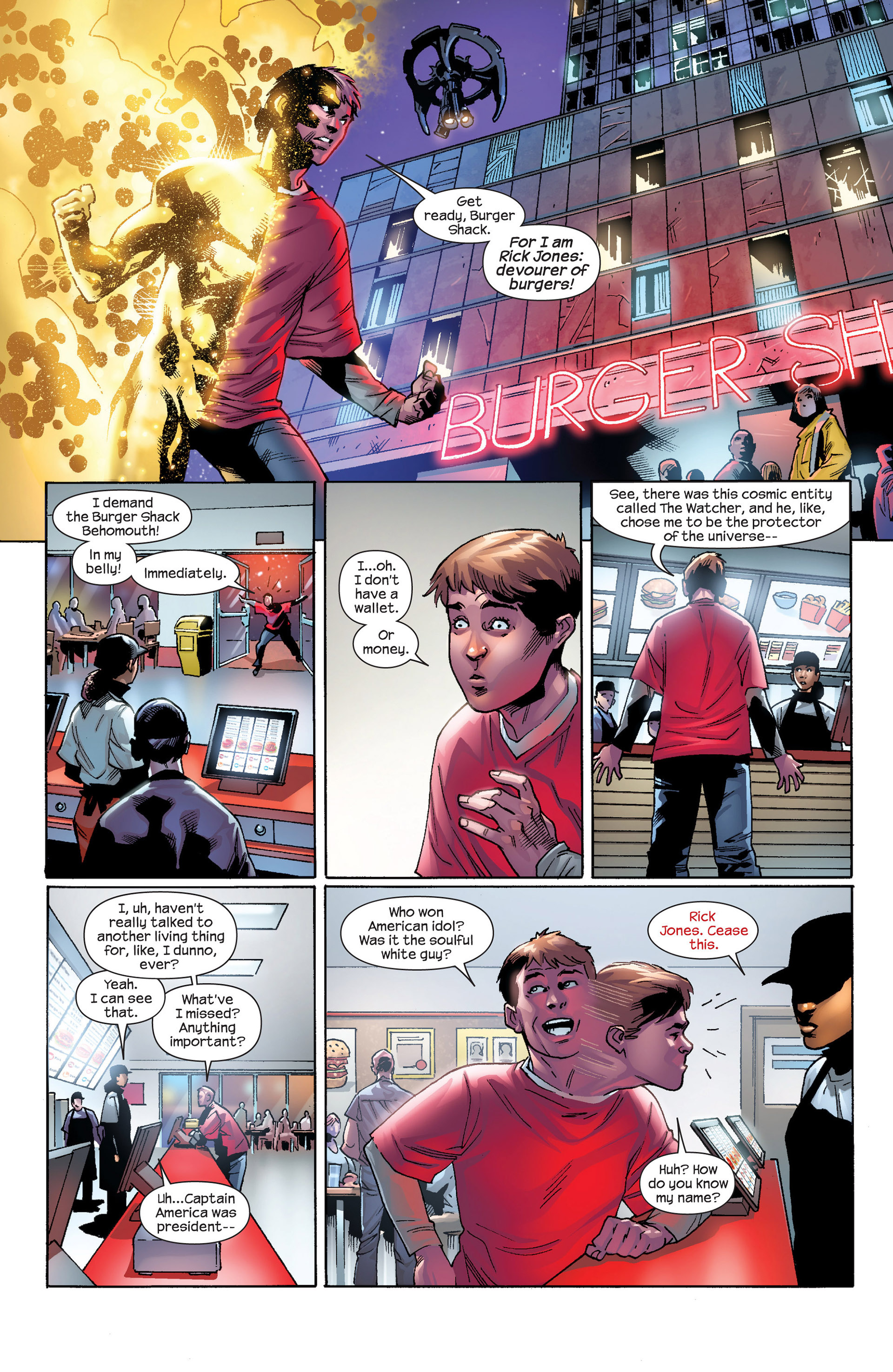 Read online Hunger comic - Issue #1