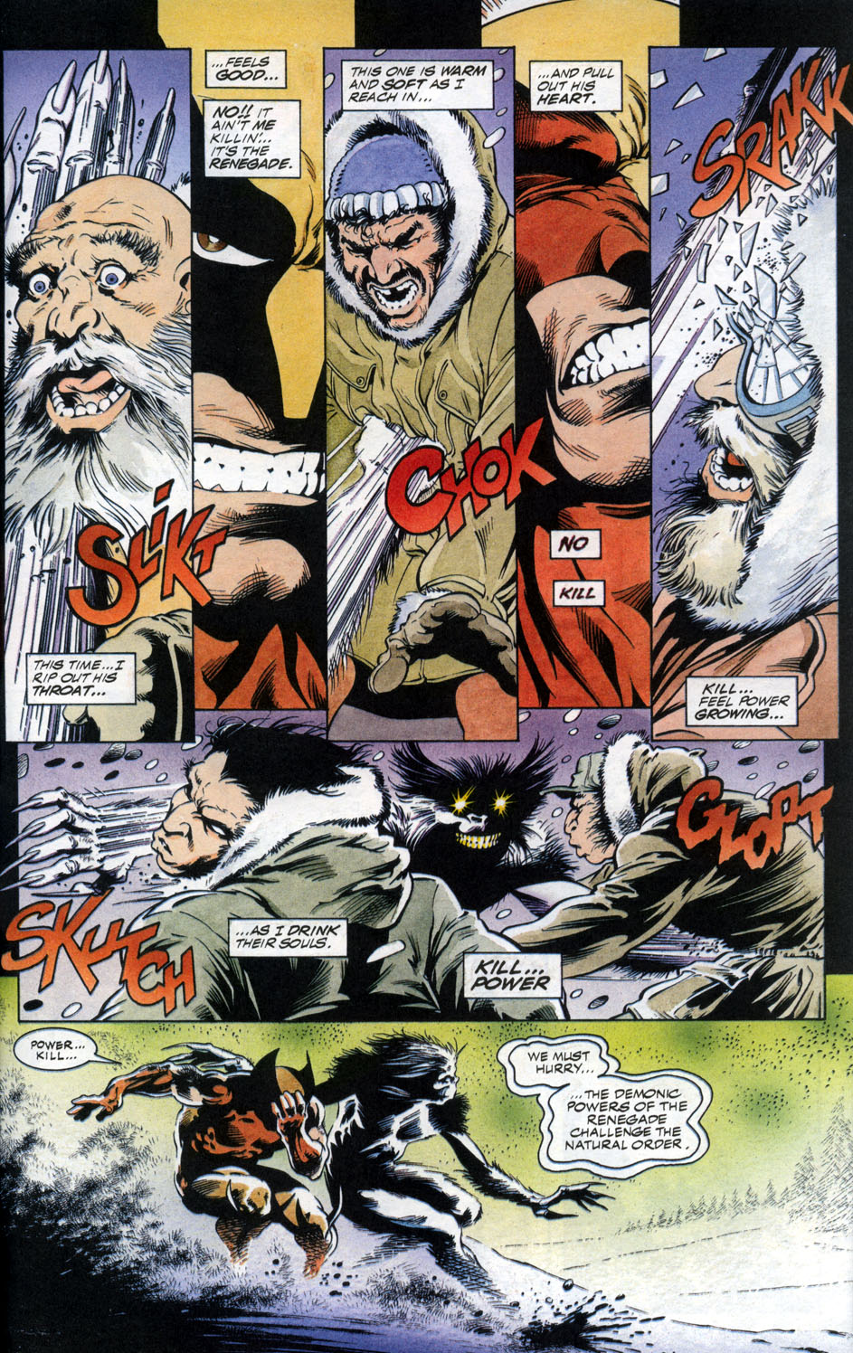 Read online Marvel Graphic Novel comic - Issue #65 - Wolverine - Bloodlust