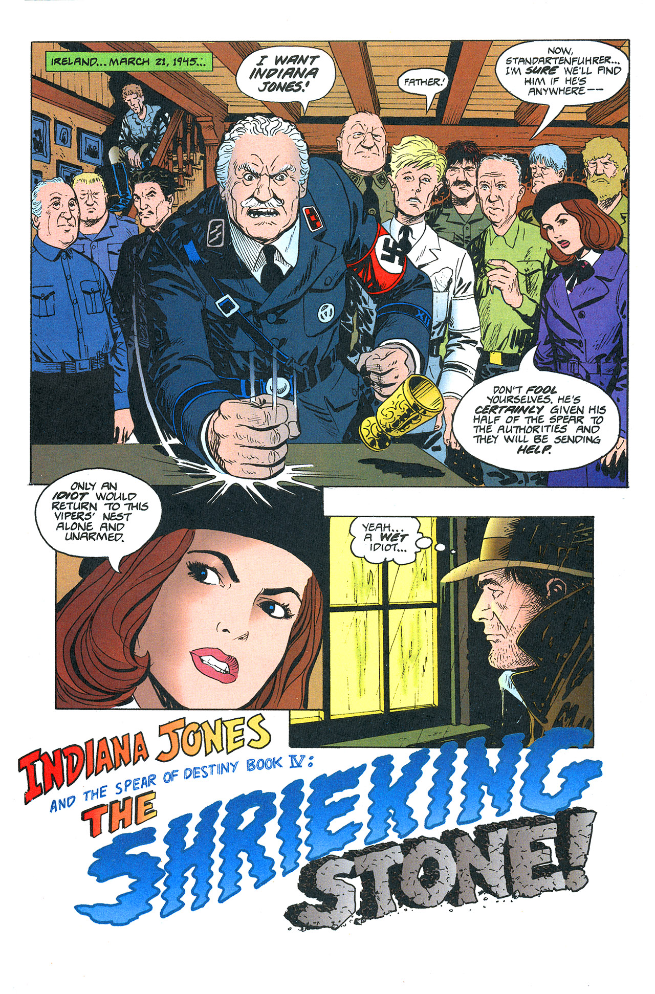 Indiana Jones And The Spear Of Destiny Issue 4 | Read Indiana Jones And ...