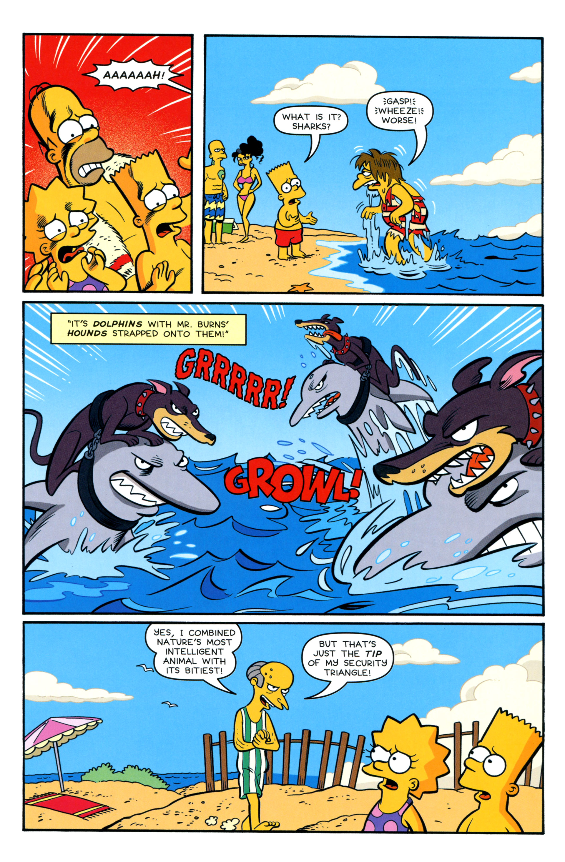 Read online The Simpsons Summer Shindig comic - Issue #7