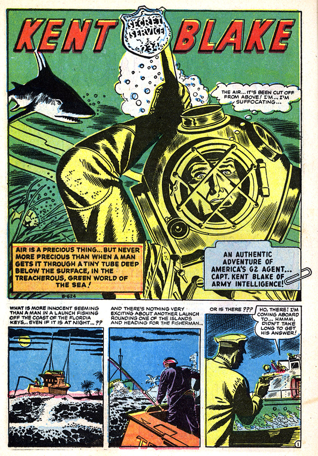 Read online Kent Blake of the Secret Service comic - Issue #14