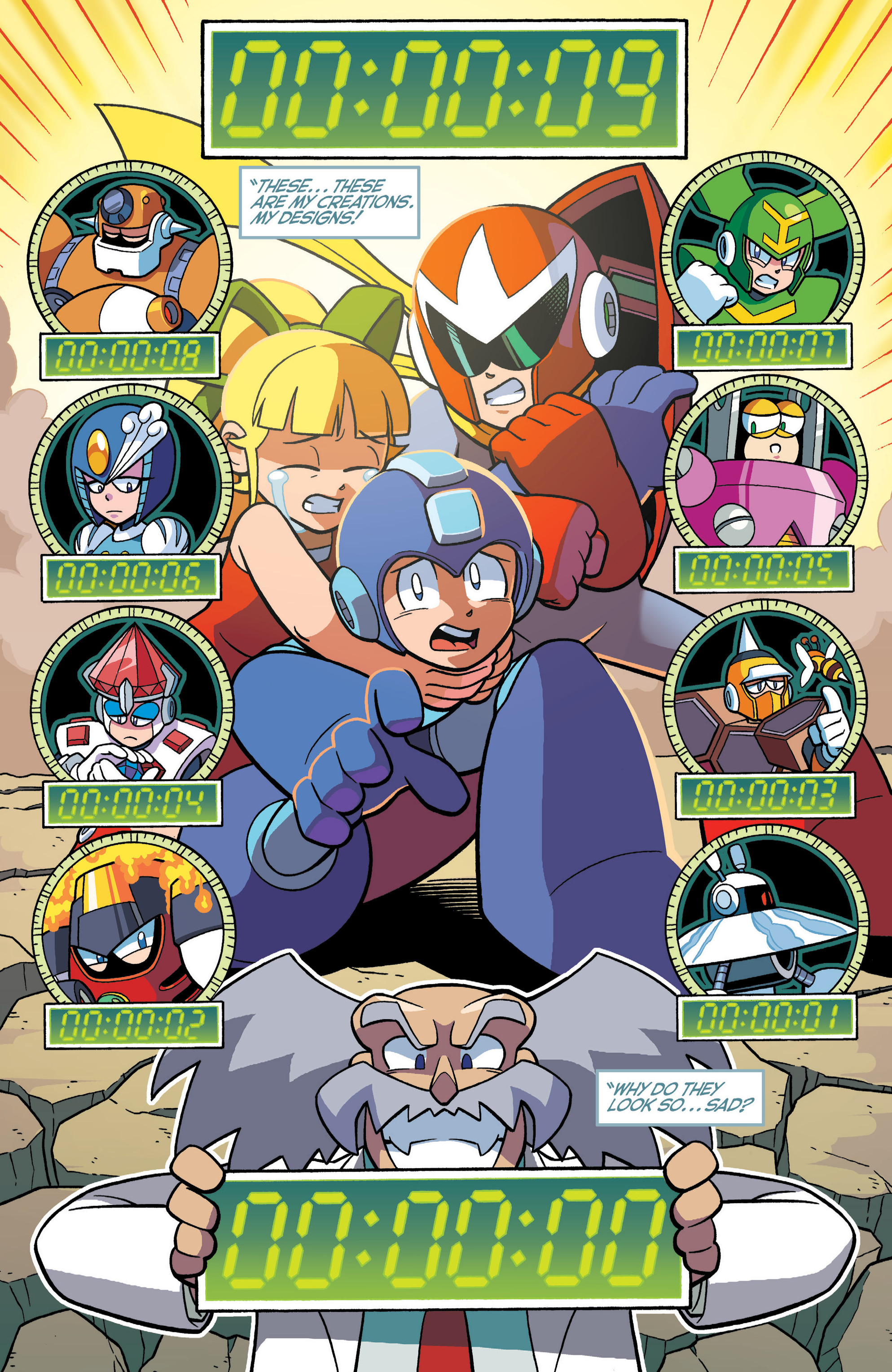 Read online Mega Man comic - Issue #55