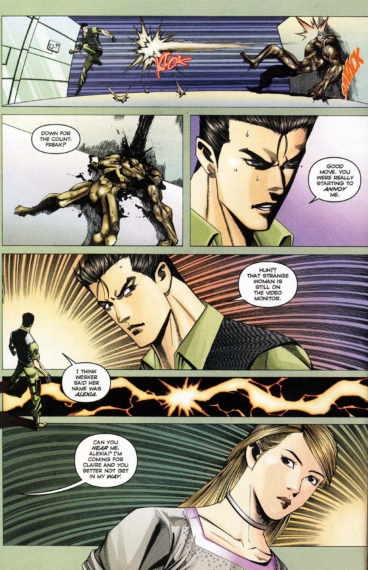 Resident Evil Code Veronica Issue 4 | Read Resident Evil Code Veronica ...