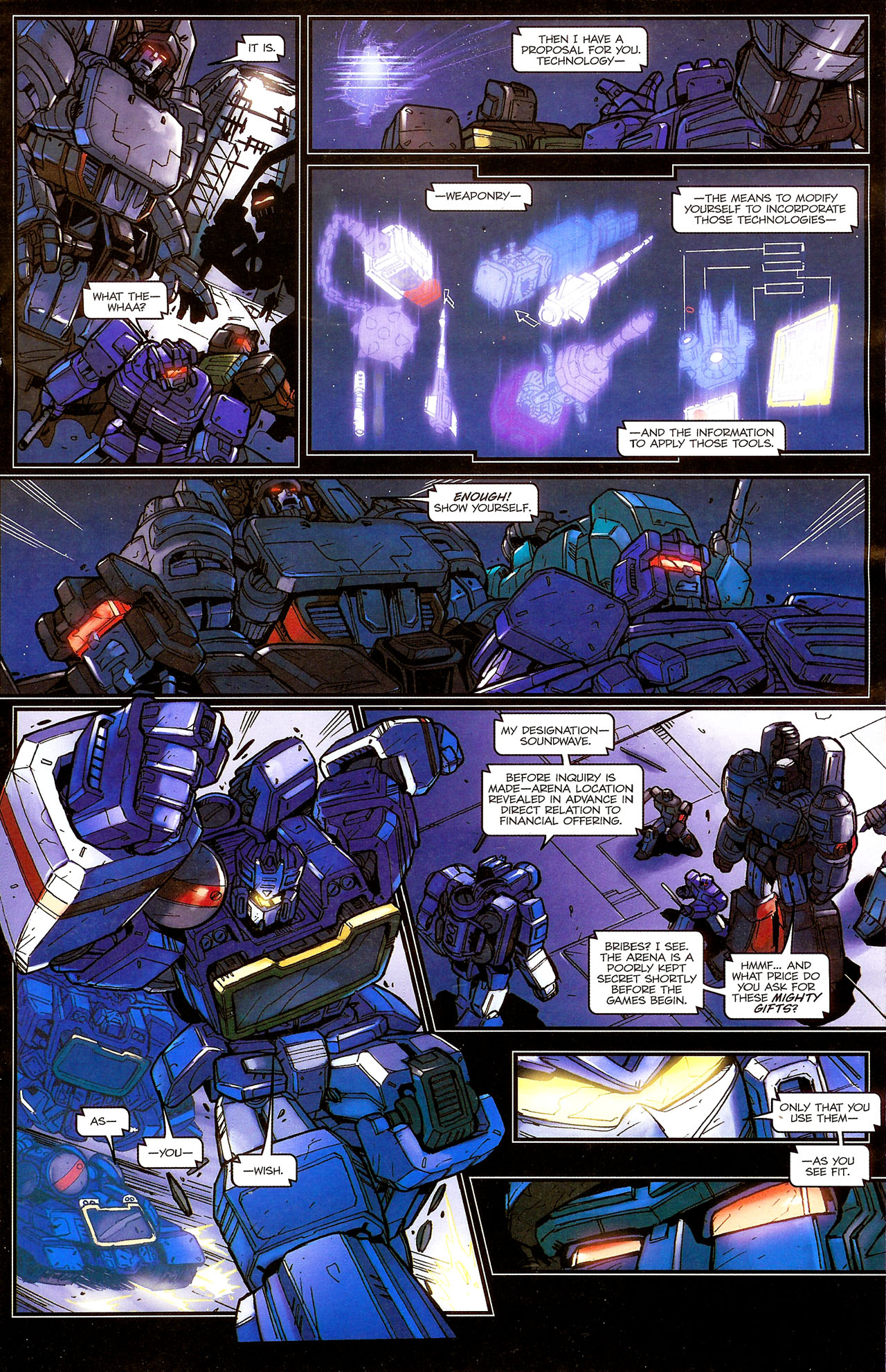 Read online The Transformers Megatron Origin comic - Issue #2