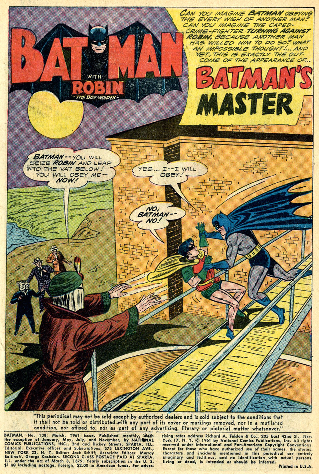 Read online Batman (1940) comic - Issue #138