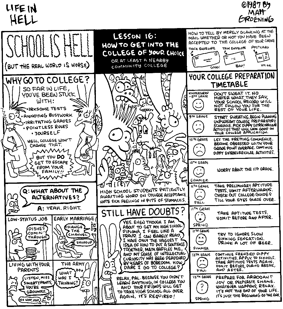 Life In Hell TPB School Is Hell | Read All Comics Online