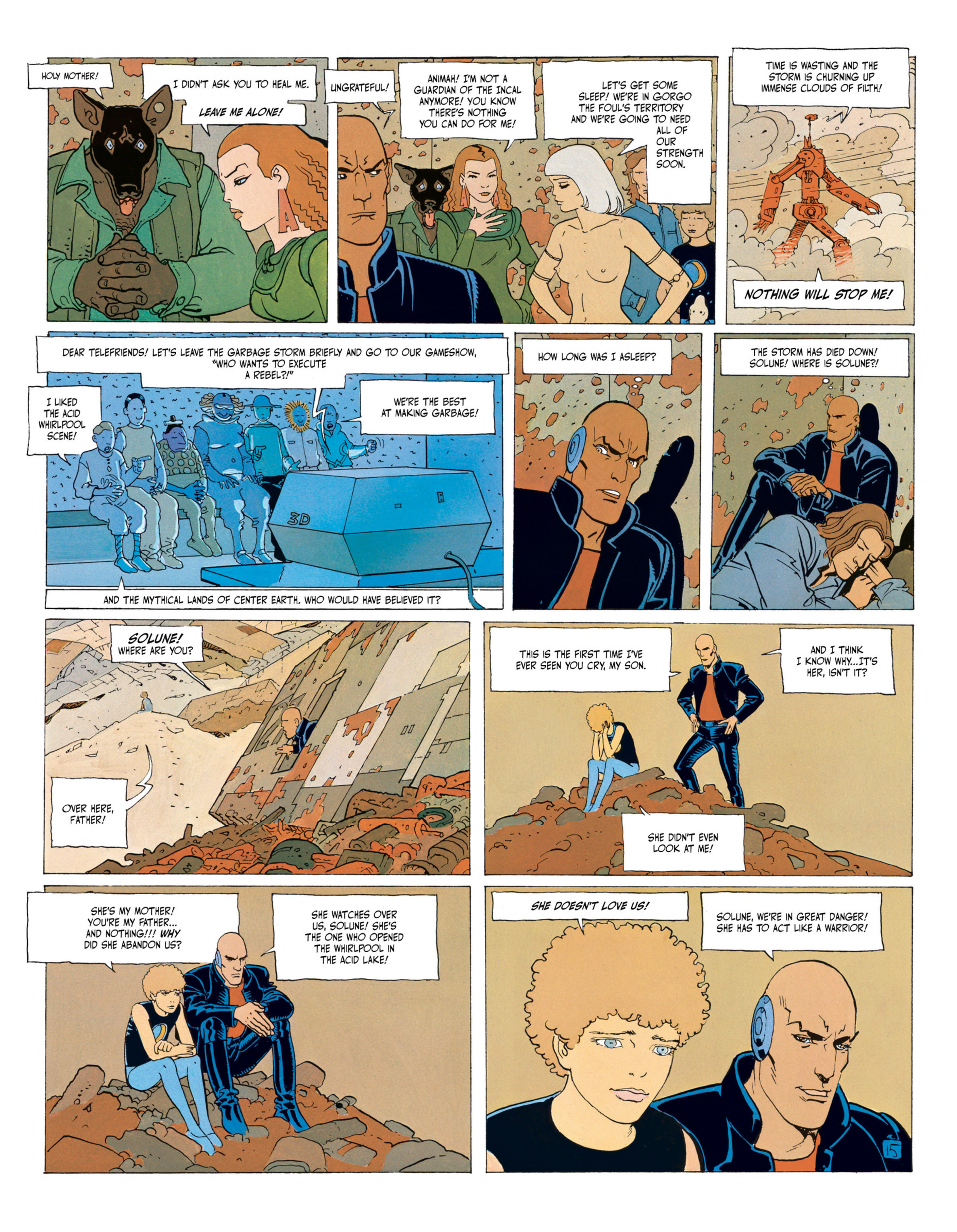 Read online The Incal comic - Issue # TPB 3
