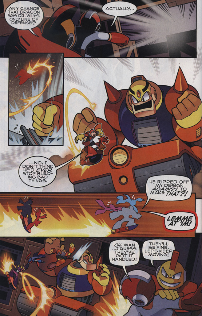 Read online Mega Man comic - Issue #12