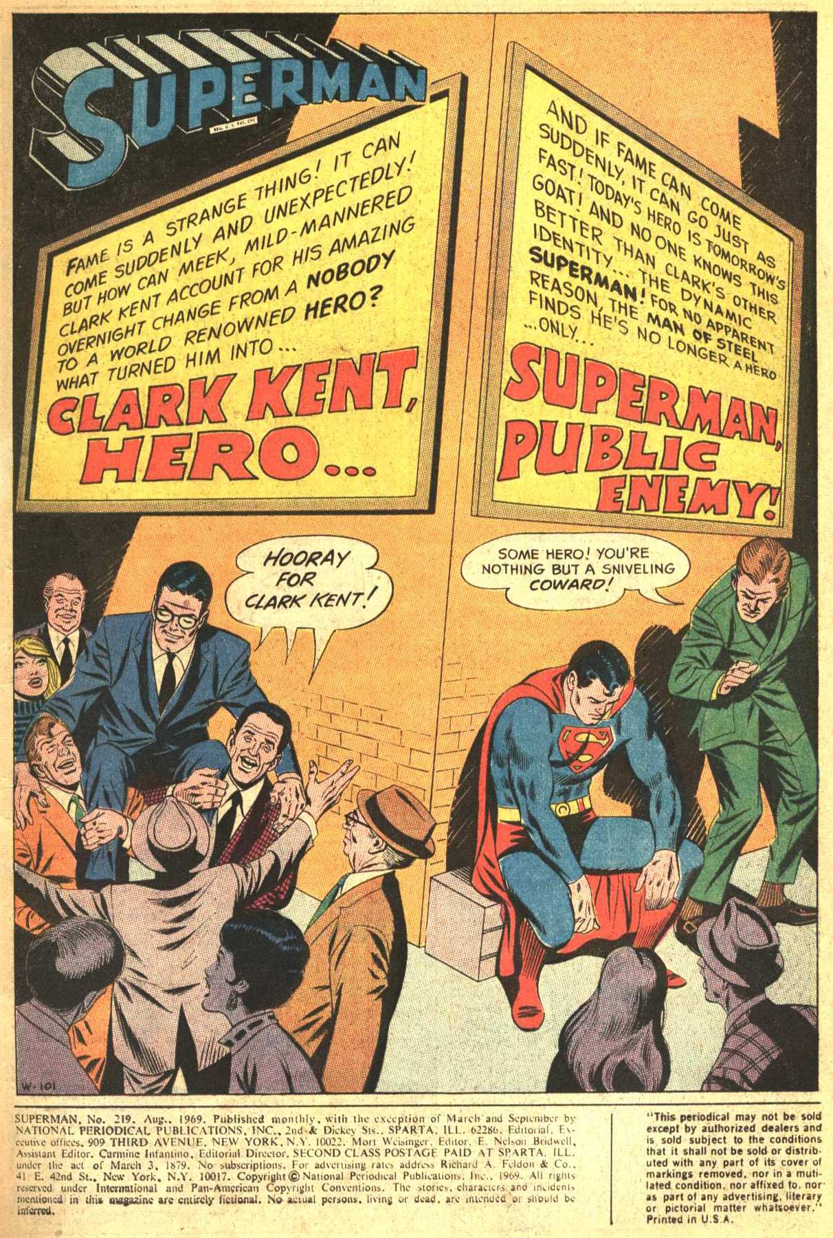 Superman 1939 Issue 219 | Read Superman 1939 Issue 219 comic online in ...