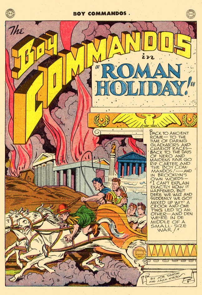 Read online Boy Commandos comic - Issue #15