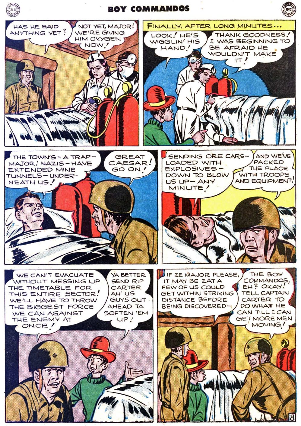 Read online Boy Commandos comic - Issue #12