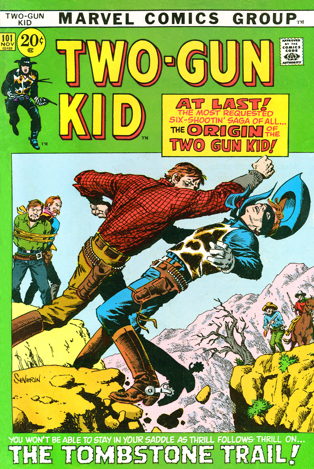 Read online Two-Gun Kid comic - Issue #101