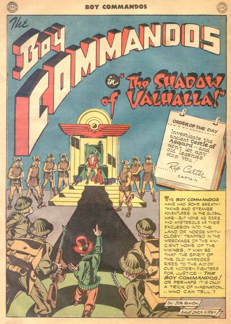 Read online Boy Commandos comic - Issue #7