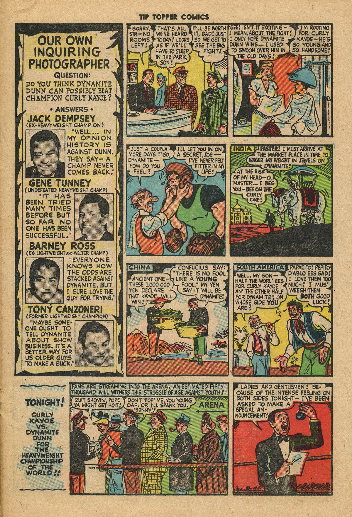 Tip Topper Comics #11 | Read All Comics Online