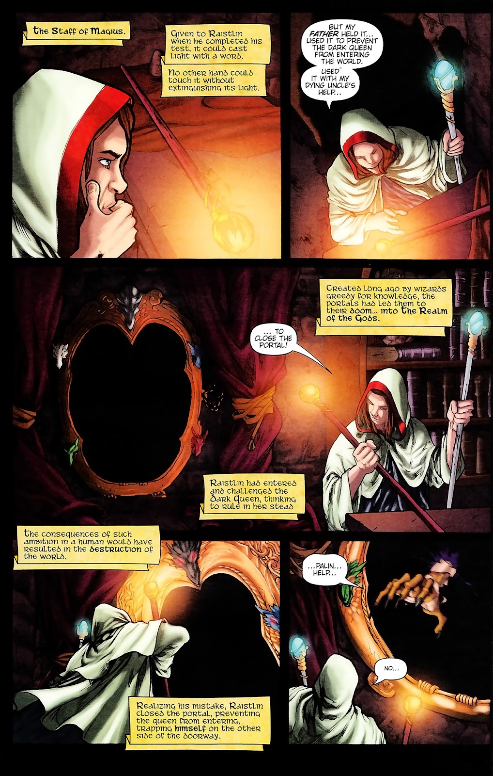 Read online The Worlds of Dungeons & Dragons comic - Issue #1