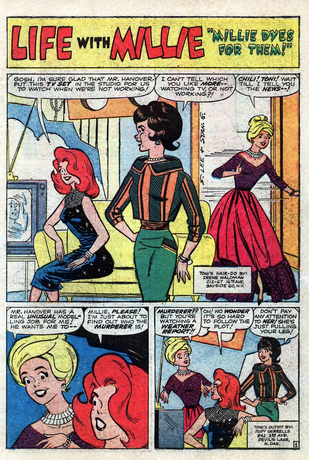 Read online Life With Millie comic - Issue #17