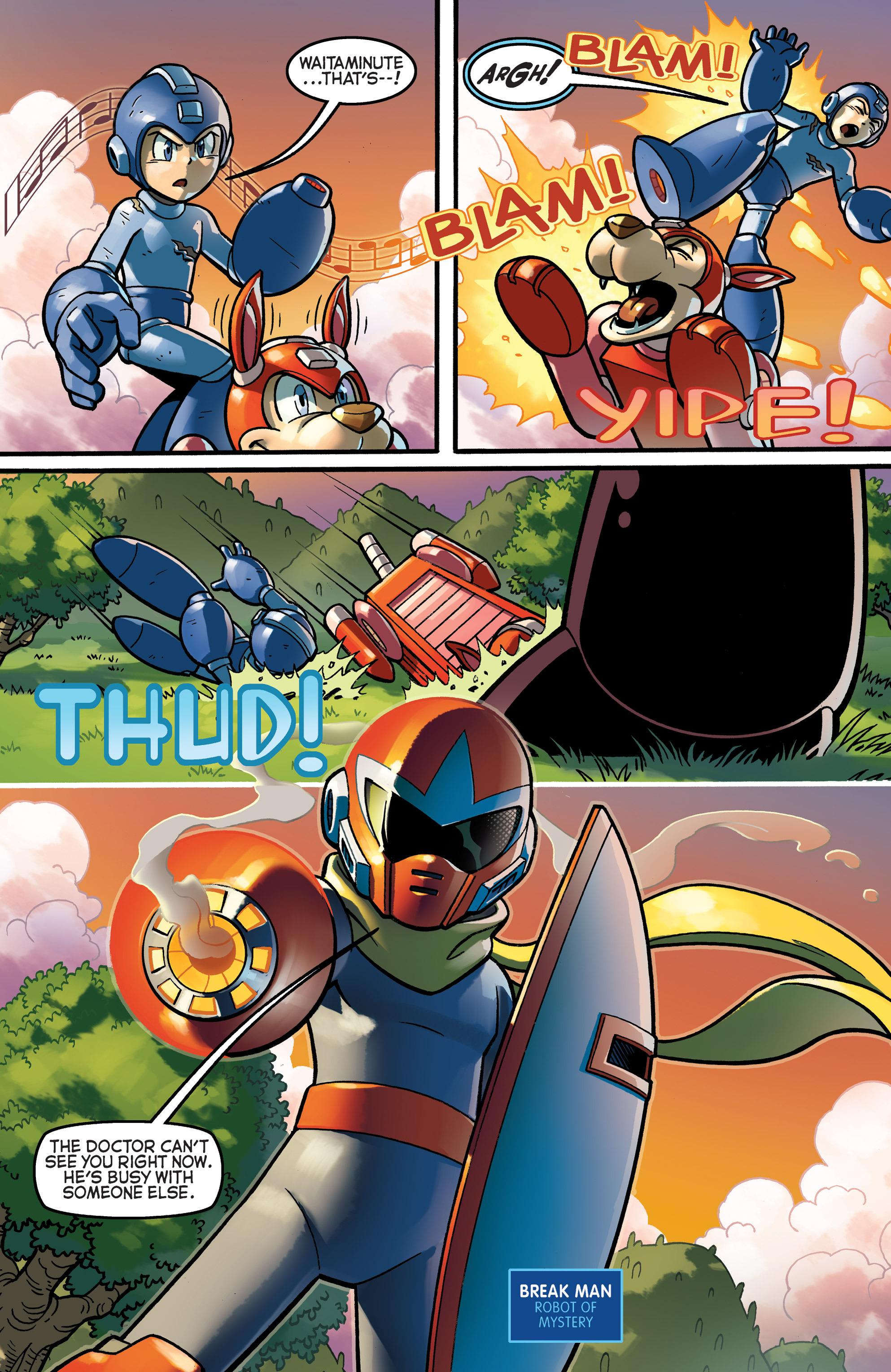 Read online Mega Man comic - Issue #45