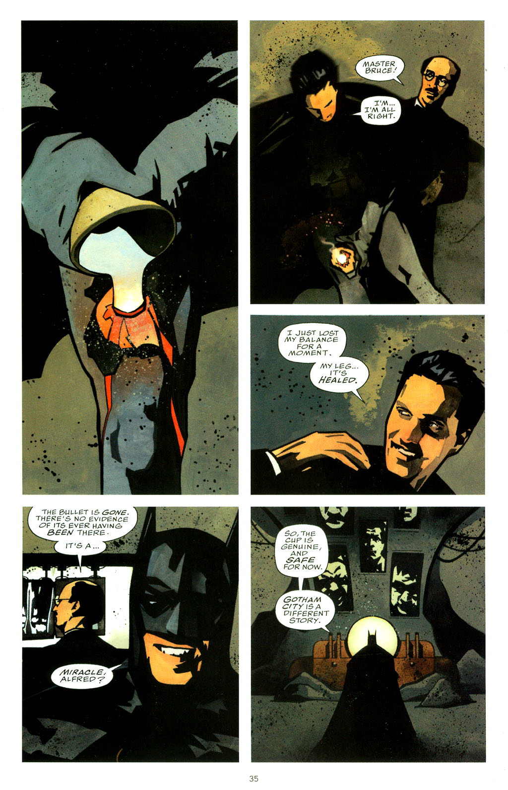 Read online Batman: The Chalice comic - Issue # Full