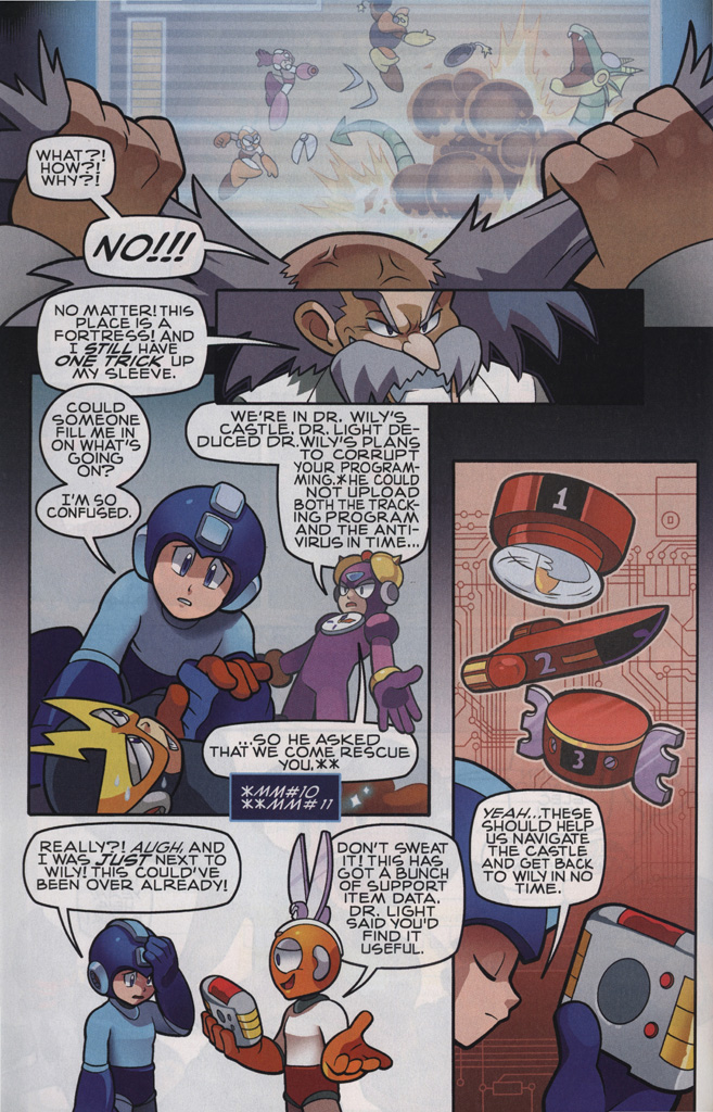 Read online Mega Man comic - Issue #12