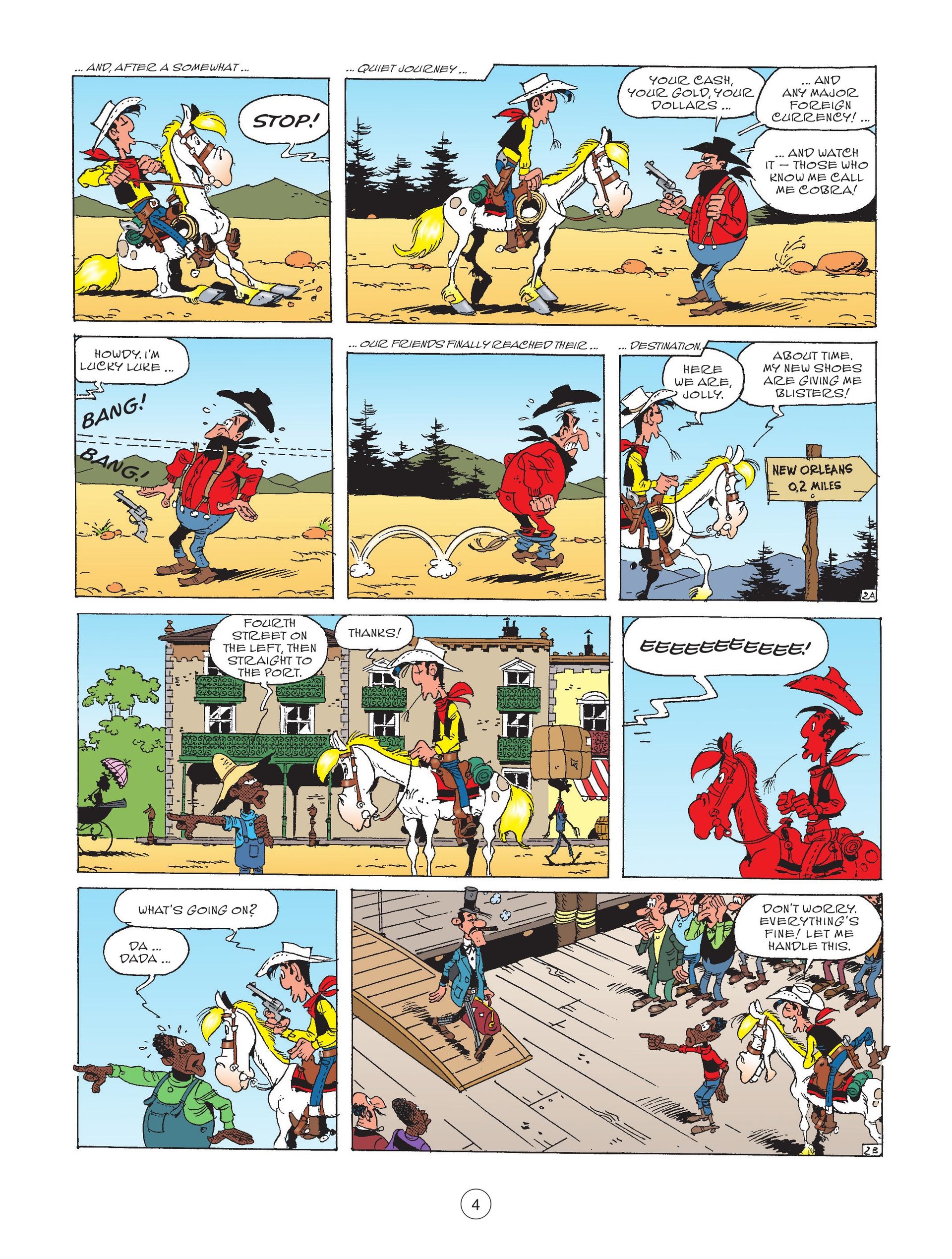 Read online A Lucky Luke Adventure comic - Issue #72