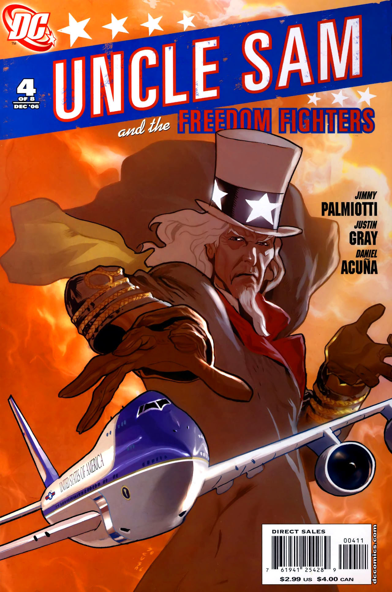 Read online Uncle Sam and the Freedom Fighters (2006) comic - Issue #4