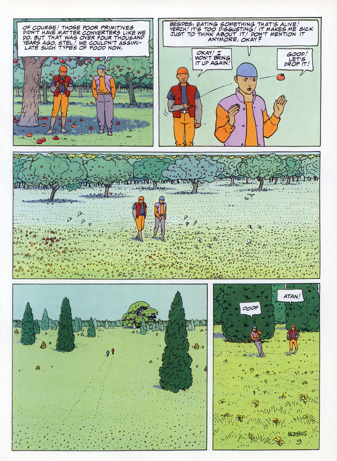 Read online Epic Graphic Novel: Moebius comic - Issue # TPB 5