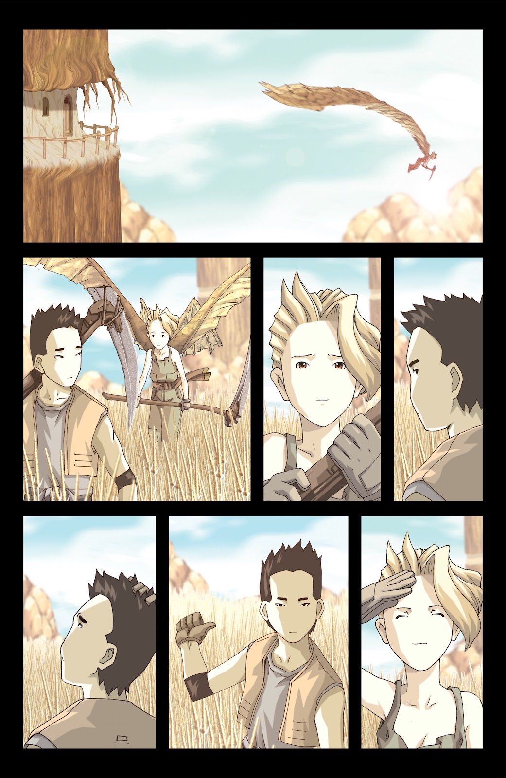 Read online Feather comic - Issue #1