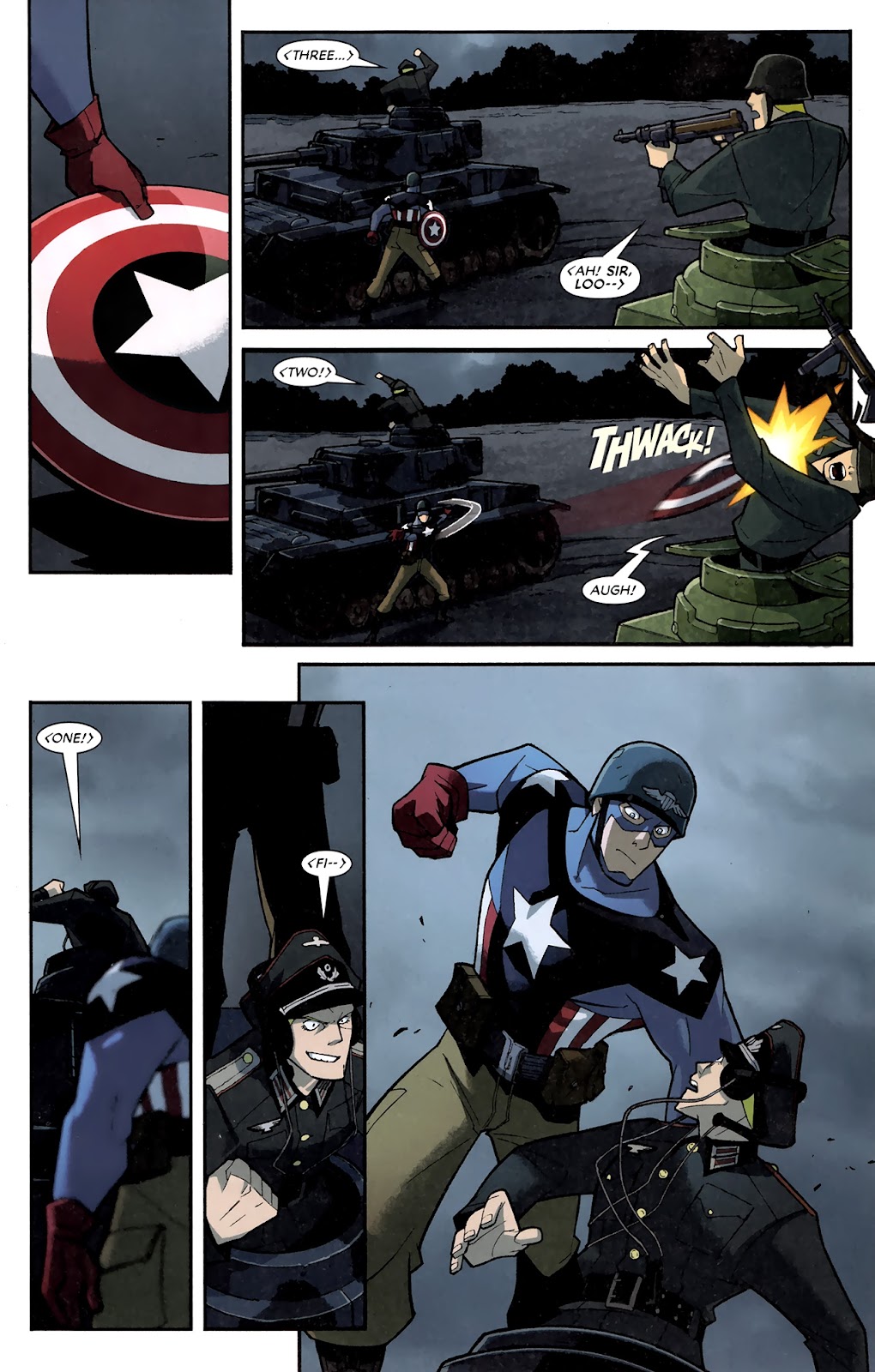 Read online Captain America: Fighting Avenger comic - Issue # Full