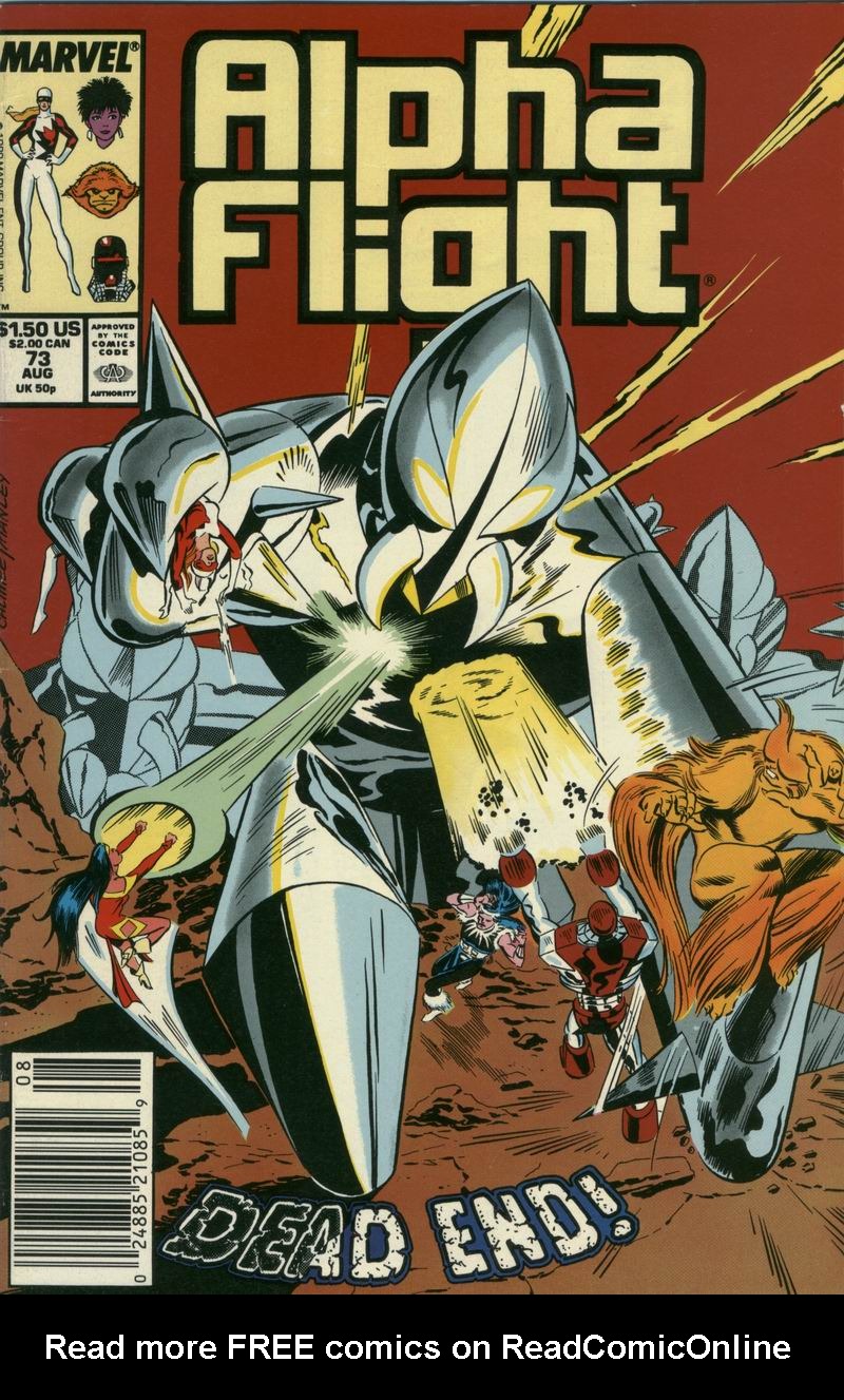 Read online Alpha Flight (1983) comic - Issue #73