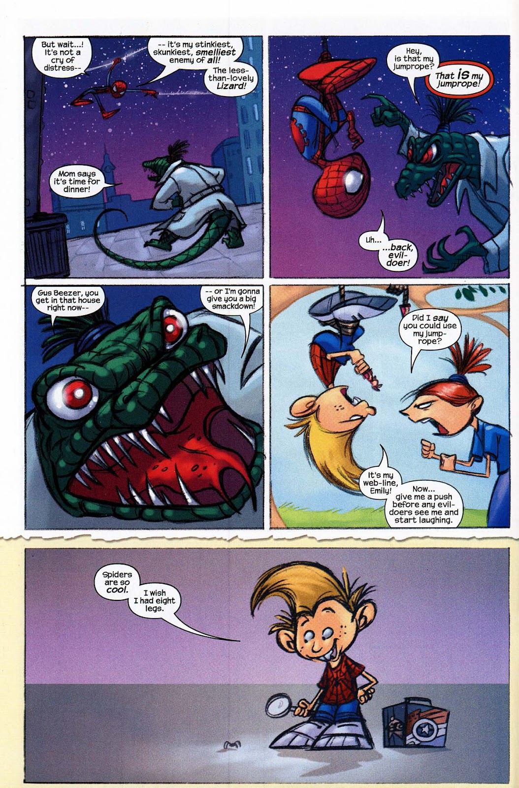 Read online Marvelous Adventures of Gus Beezer comic - Issue # Spider-Man