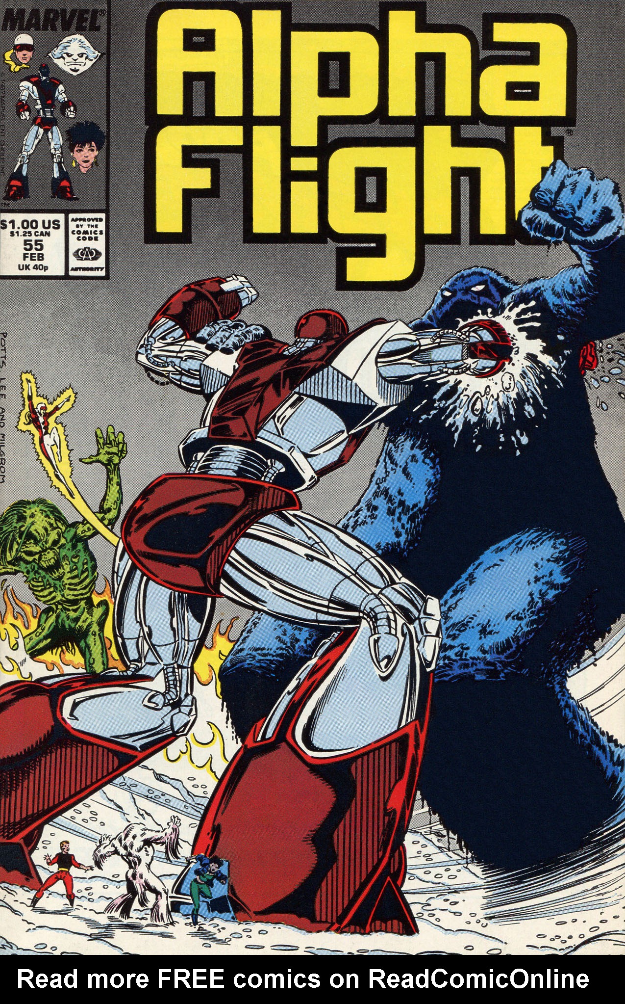 Read online Alpha Flight (1983) comic - Issue #55