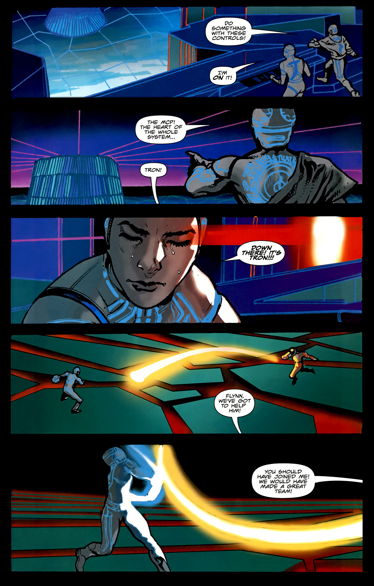 Read online TRON: Original Movie Adaptation comic - Issue #2