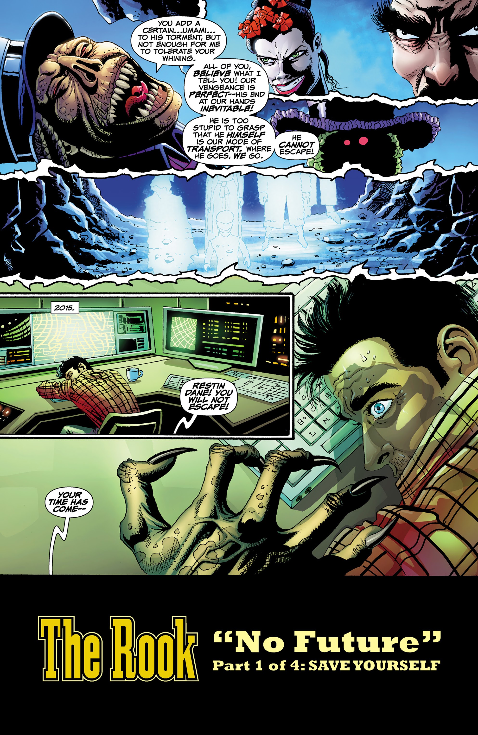 Read online The Rook comic - Issue #1