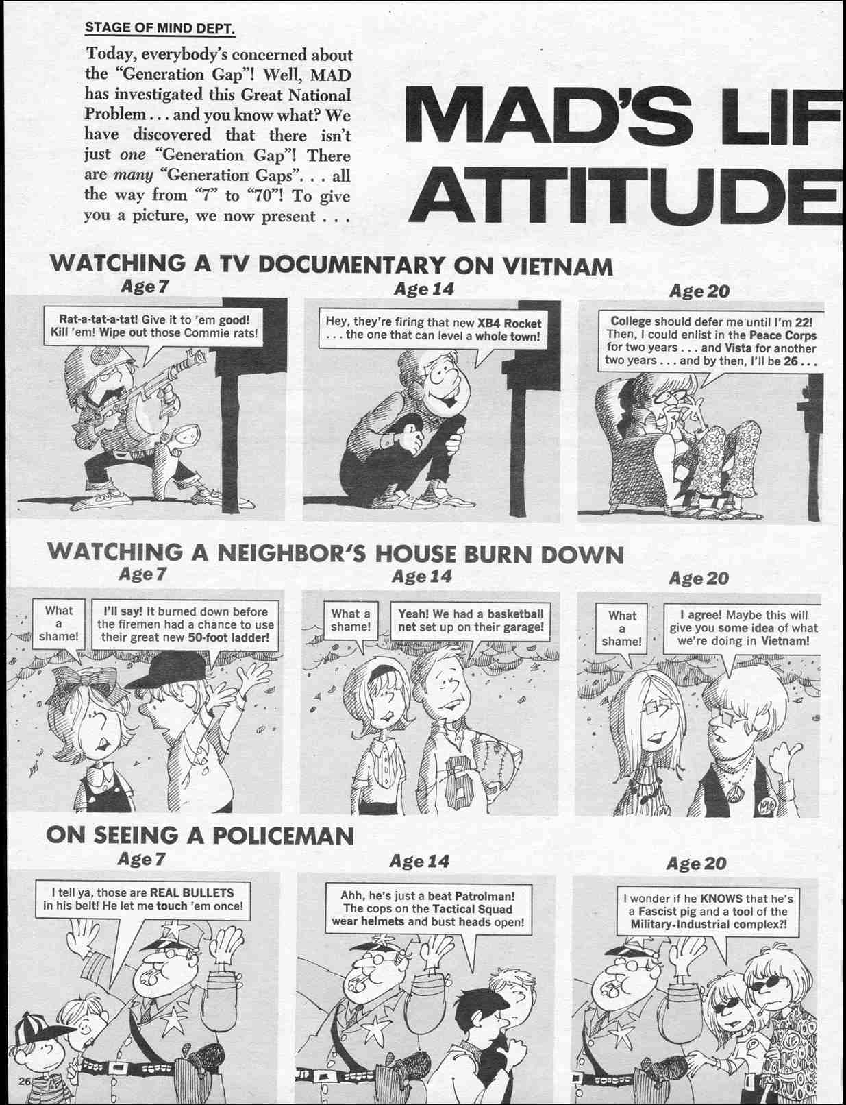 Read online MAD comic - Issue #133