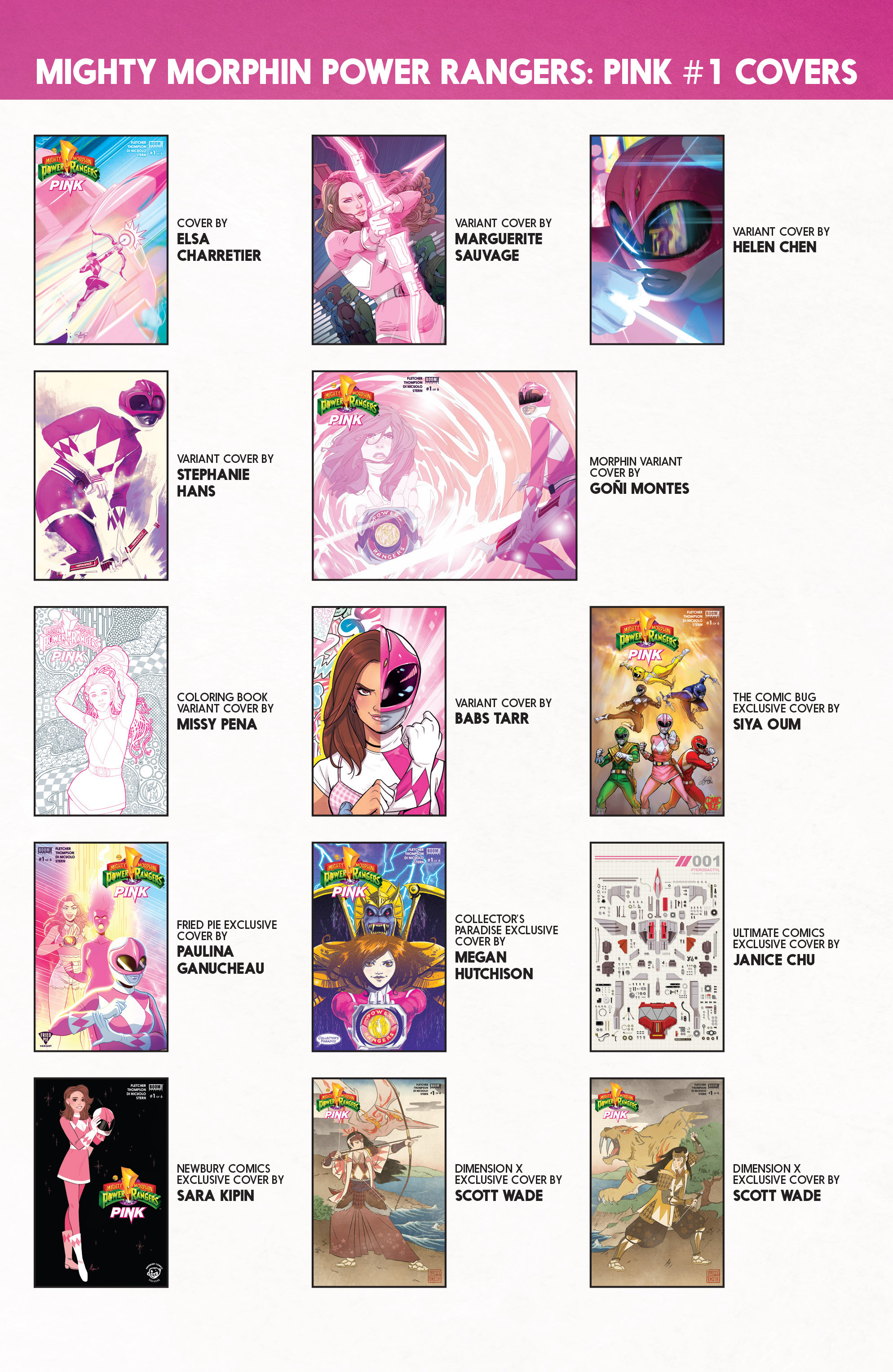 Read online Mighty Morphin Power Rangers: Pink comic - Issue #1