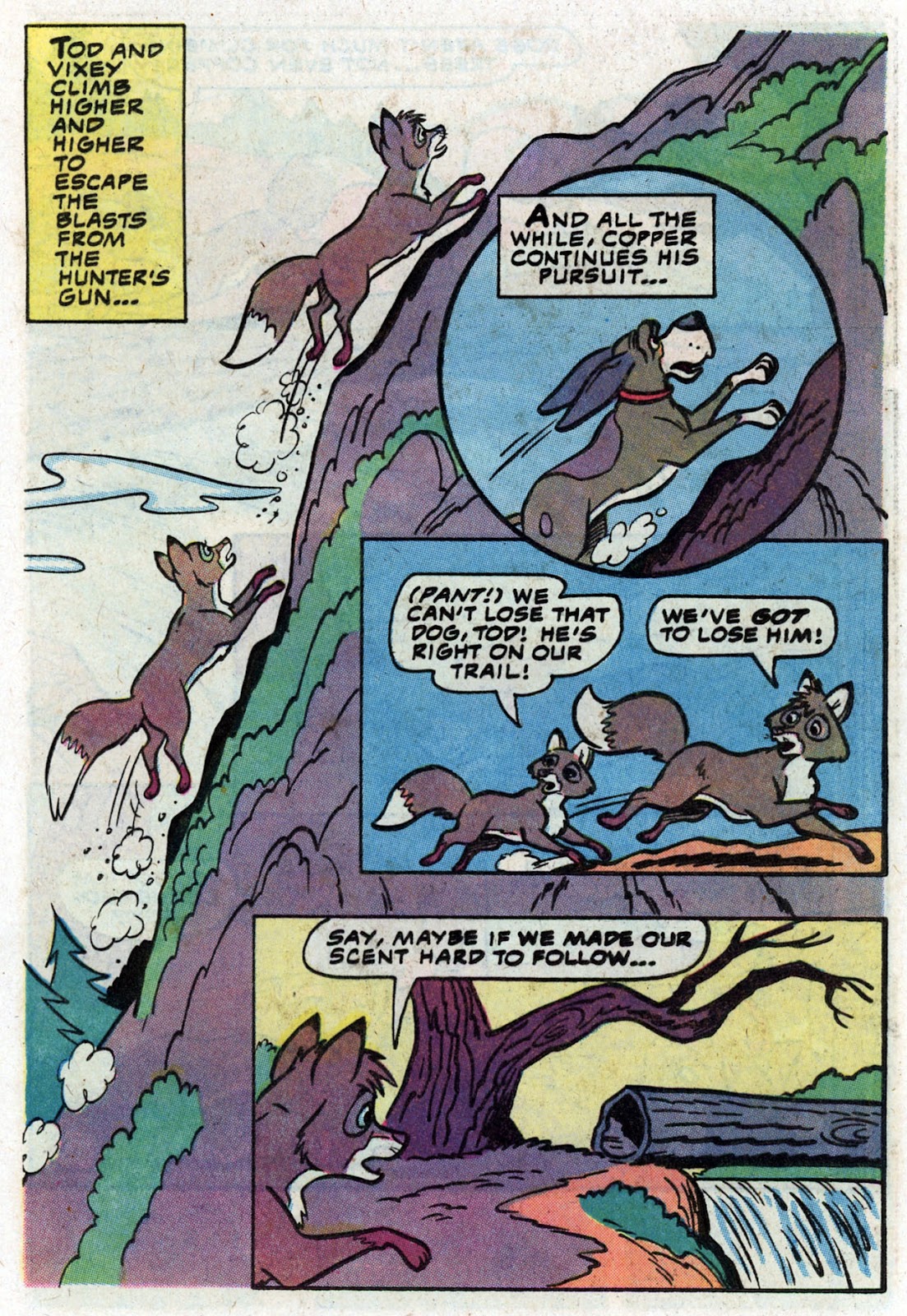 Read online Walt Disney Productions' The Fox and the Hound comic - Issue #2