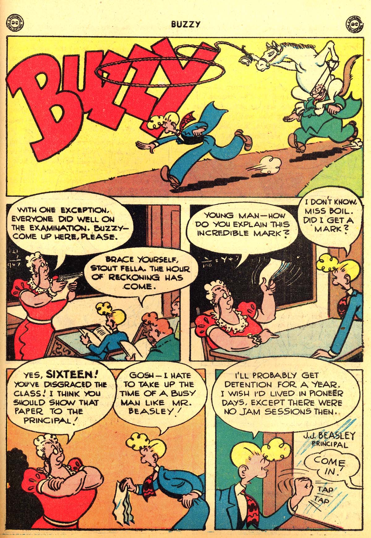 Read online Buzzy comic - Issue #9