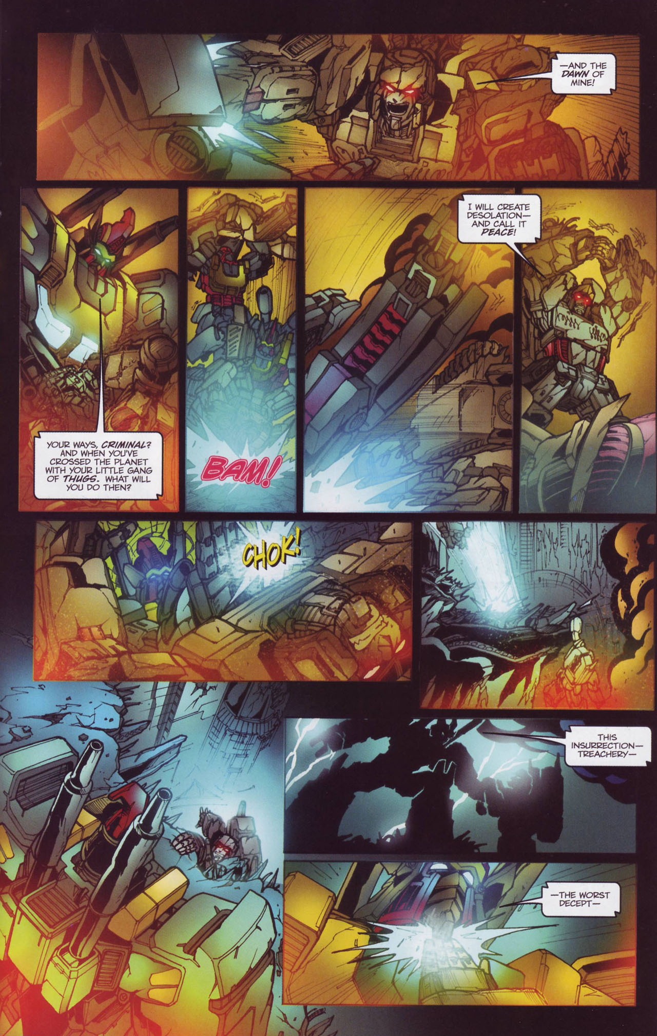 Read online The Transformers Megatron Origin comic - Issue #4